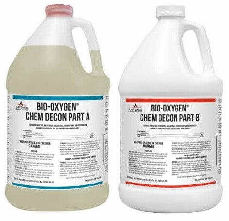 Bio-Oxygen® Chem Decon Professional Surface Disinfectant (4 gallons ...