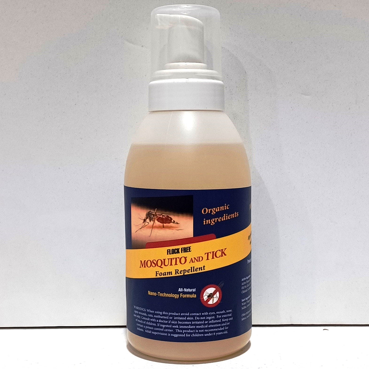 Flock Free Mosquito and Tick Foam Repellent, 550 ml – Flock Free Bird ...