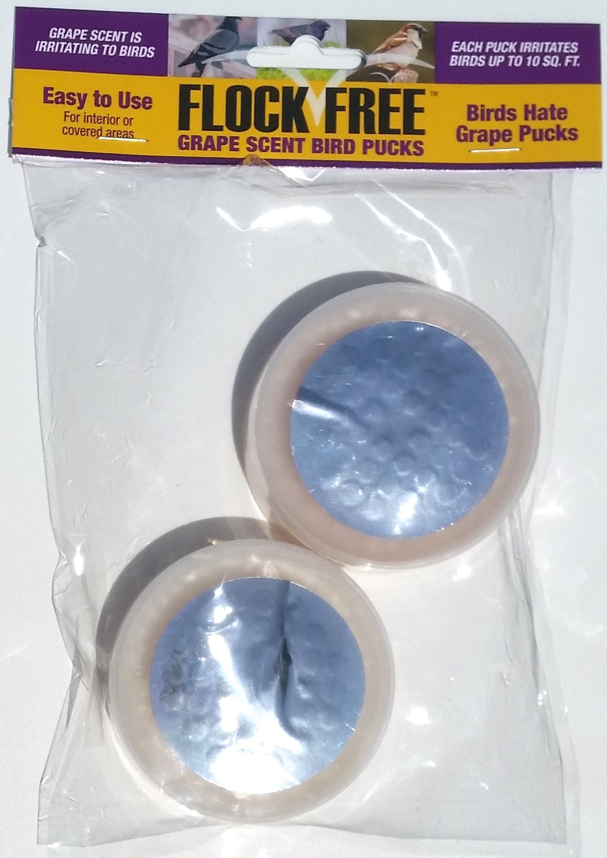 Scent Pucks - Economical Bird Deterrent by Flock Free Bird Control ...